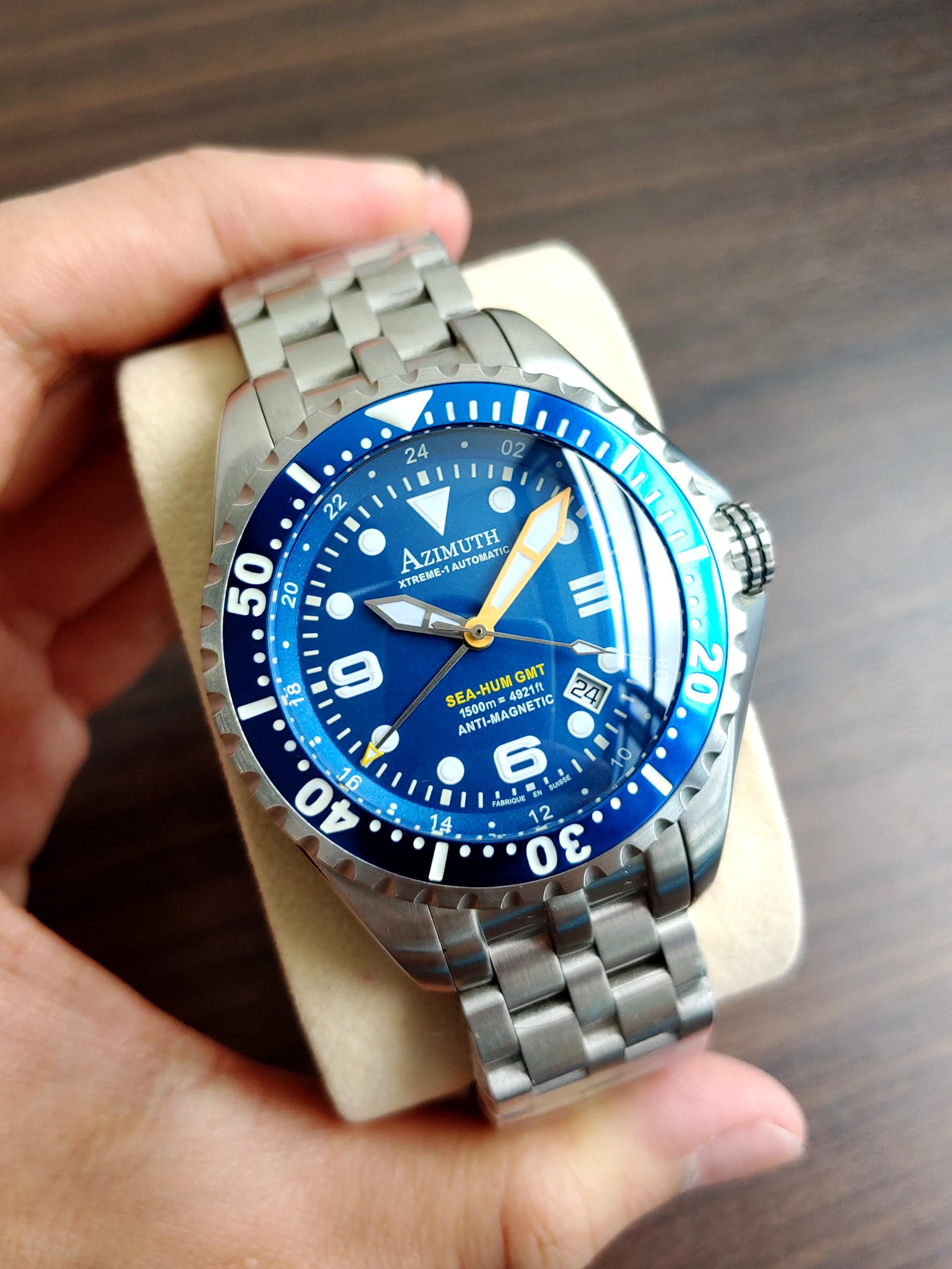 Azimuth Xtreme-1 Sea-Hum GMT Automatic Watch, Mobile Phones & Gadgets ...
