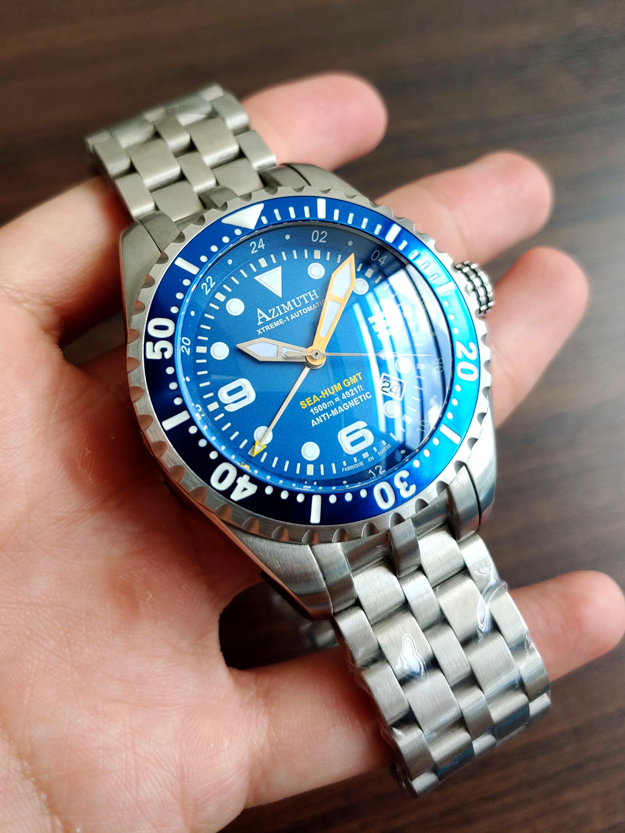 Azimuth Xtreme-1 Sea-Hum GMT Automatic Watch, Mobile Phones & Gadgets ...
