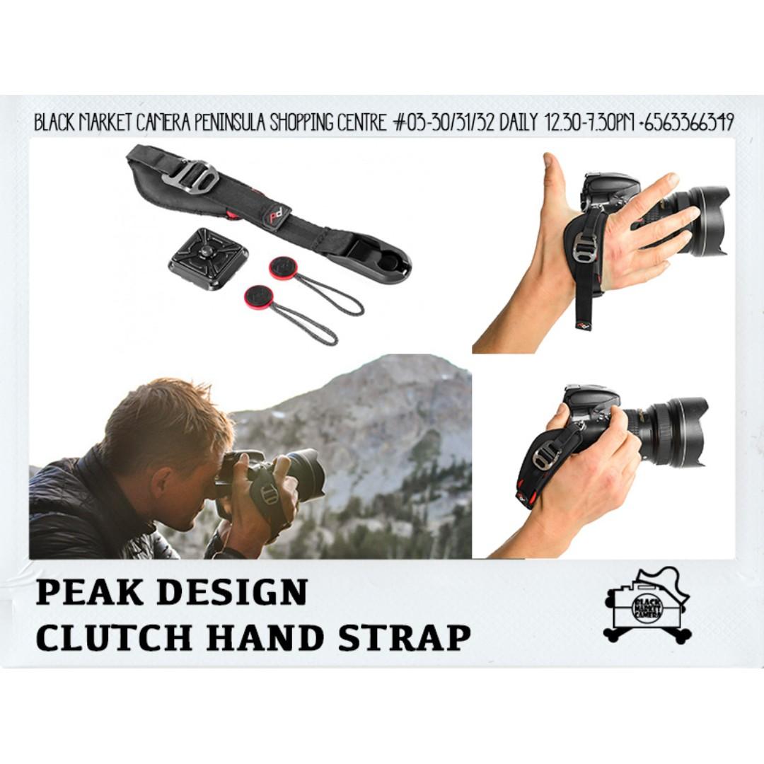 [BMC] Peak Design Clutch Camera Hand Strap CL-3 *Official Local ...
