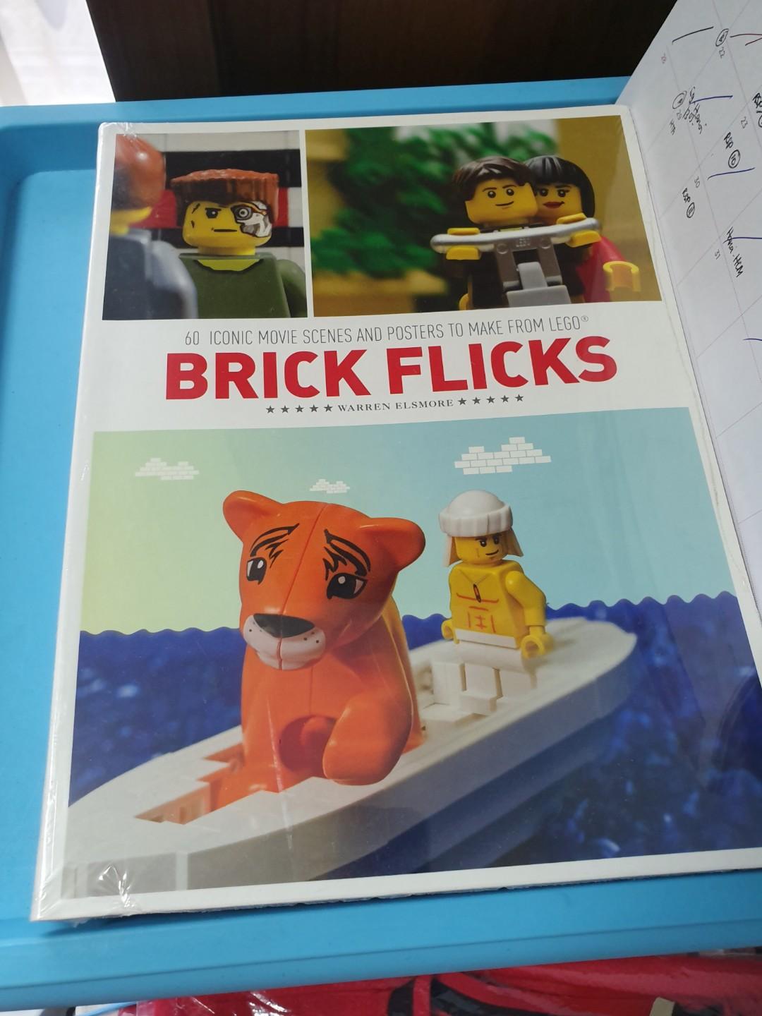 Brand new unopened brick flicks book for lego and movie lover, Hobbies ...
