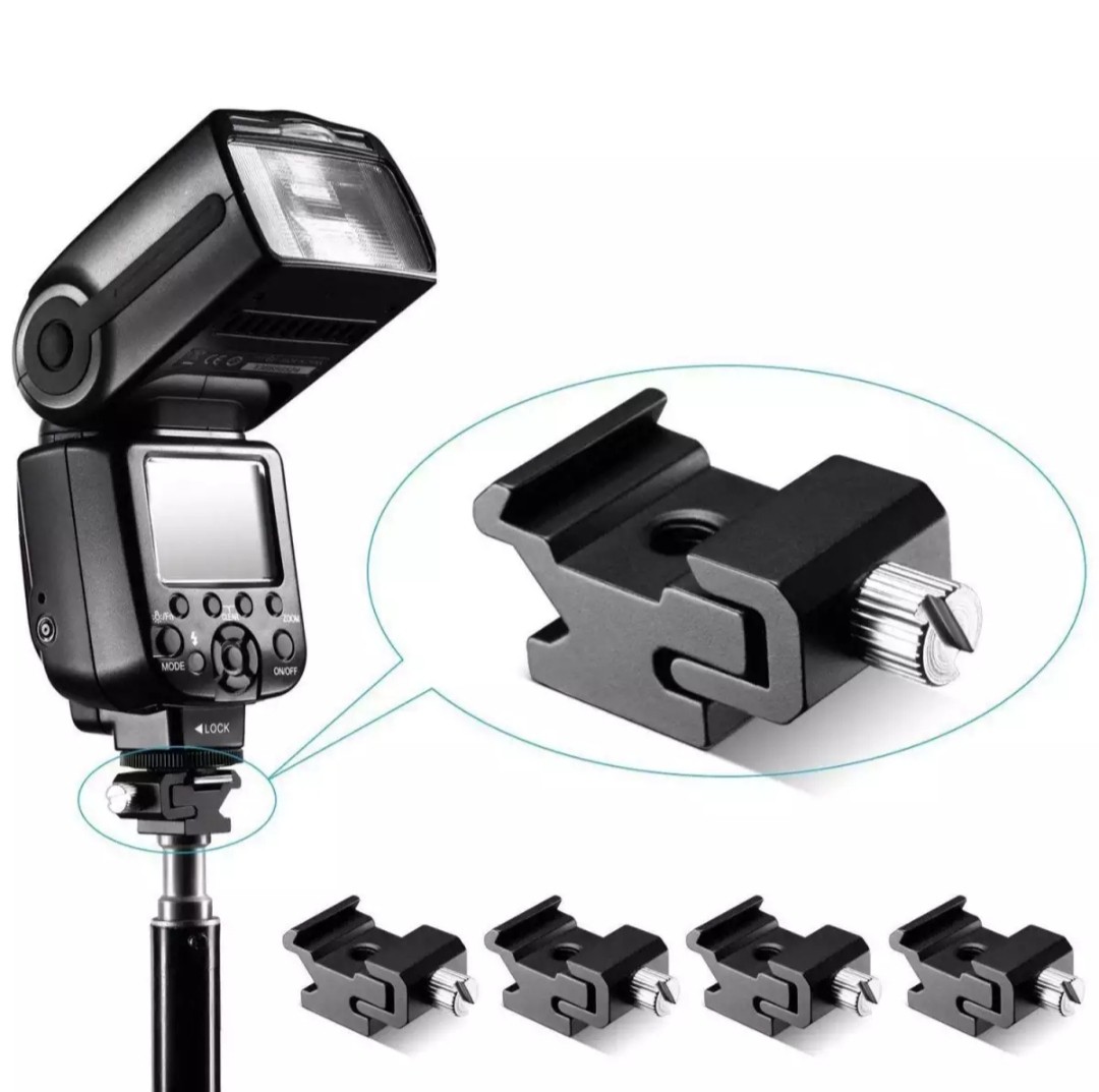 Camera Metal Flash Bracket Mount Adapter, Mobile Phones & Gadgets ...