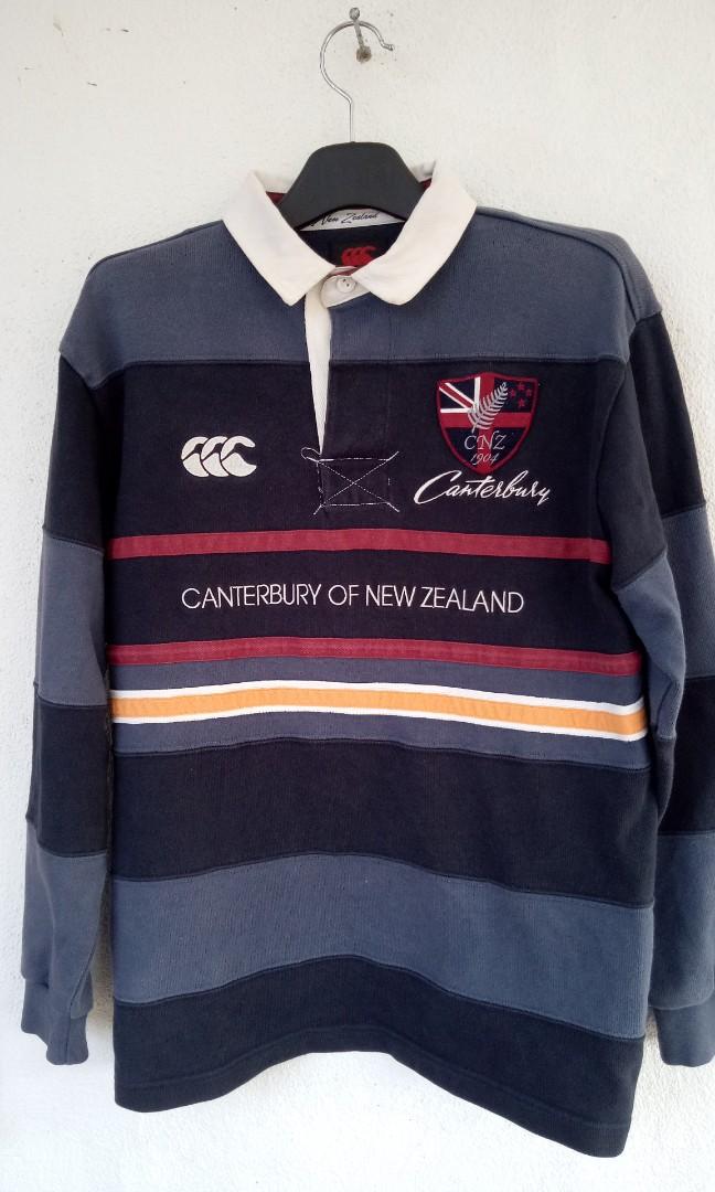 Canterbury Rugby Shirt, Men's Fashion, Tops & Sets, Tshirts & Polo ...
