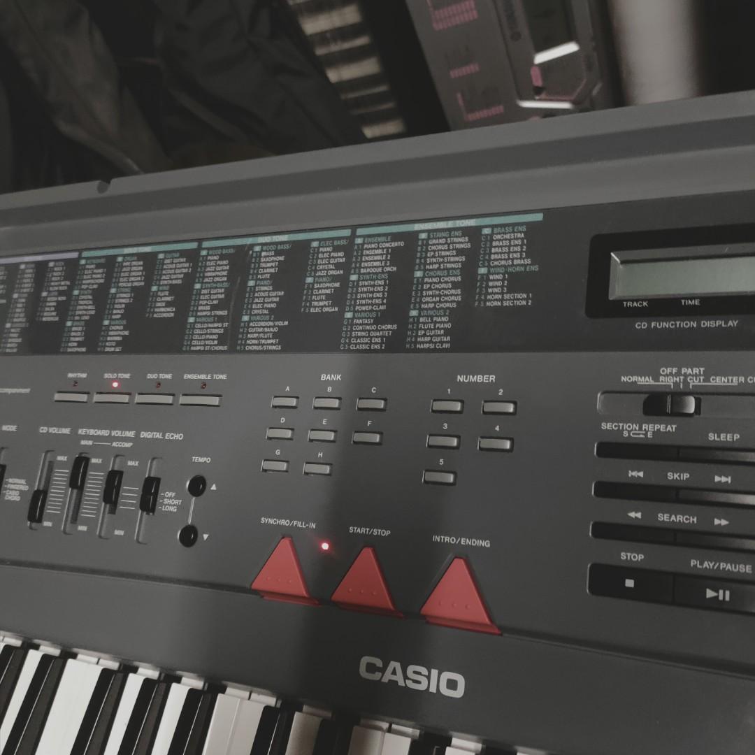casio kt80 keyboard, Hobbies & Toys, Music & Media, Musical Instruments ...