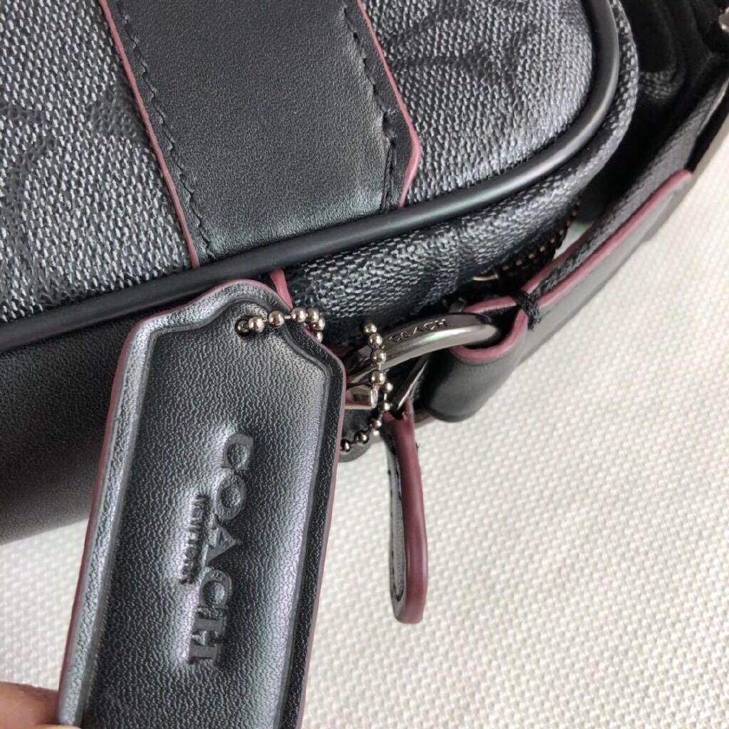 CHARLES CAMERA BAG IN SIGNATURE CANVAS WITH WOLF MOTIF, Fesyen Pria ...