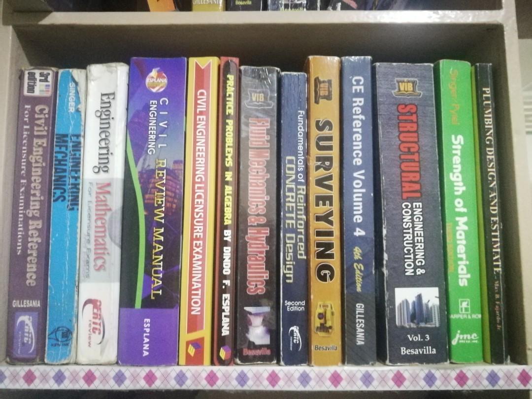 CIVIL ENGINEER BOOKS (100php-350php), Hobbies & Toys, Books & Magazines ...