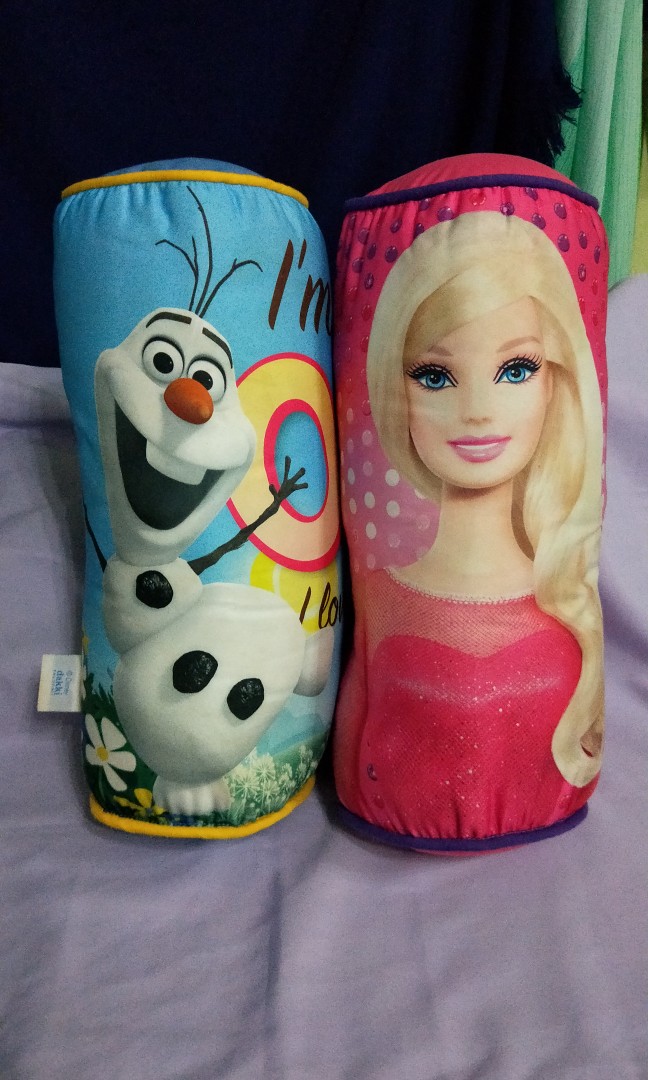 Disney and barbie half bolster from dakki, Babies & Kids, Bathing ...