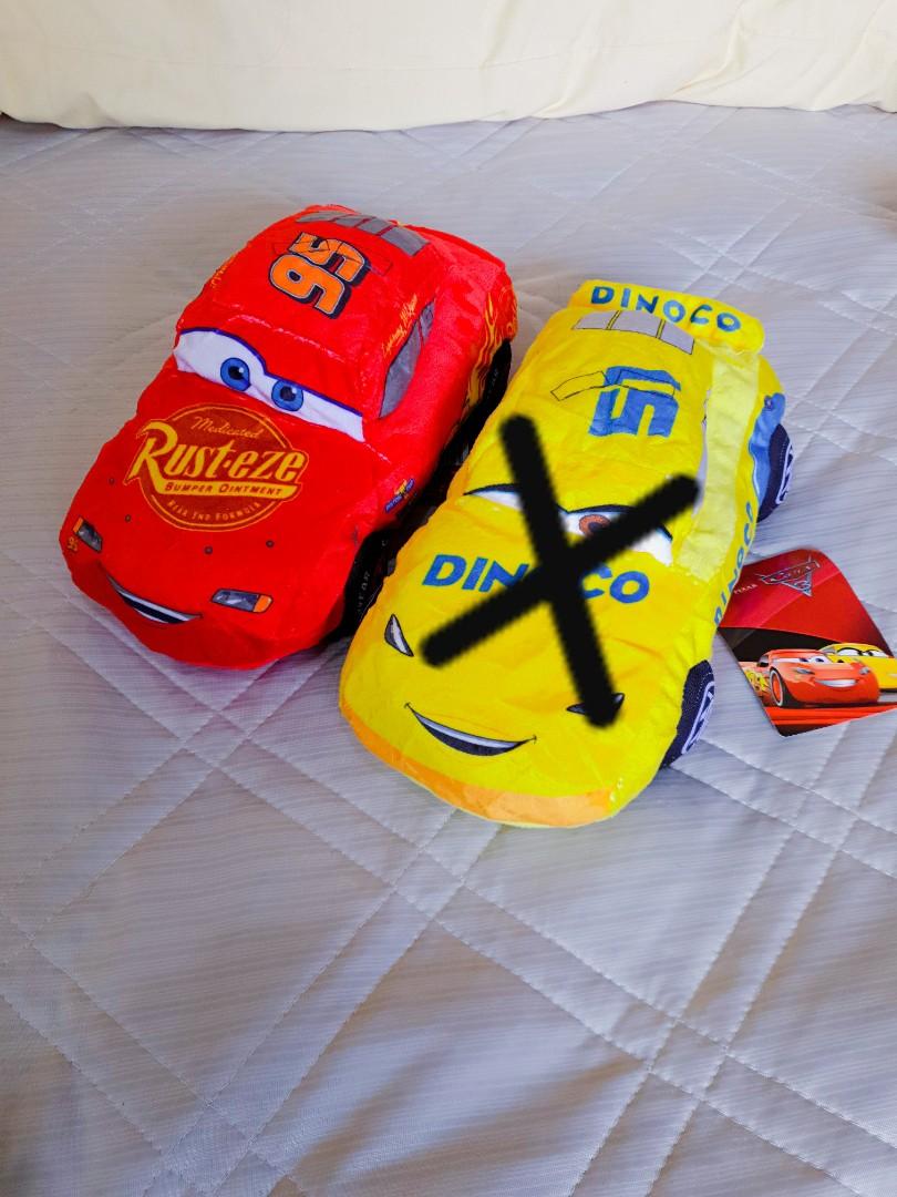 Disney's Cars 3 - McQueen/Cruz Plushies, Hobbies & Toys, Toys & Games ...