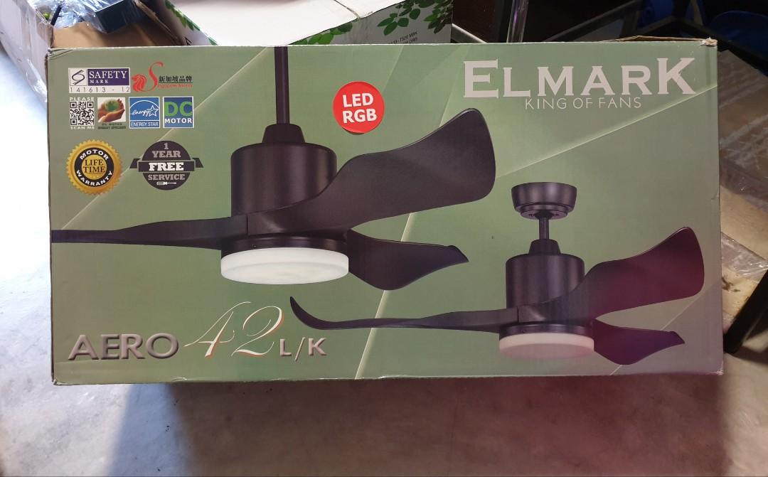 Elmark Ceiling Fan, Furniture & Home Living, Lighting & Fans, Fans on ...
