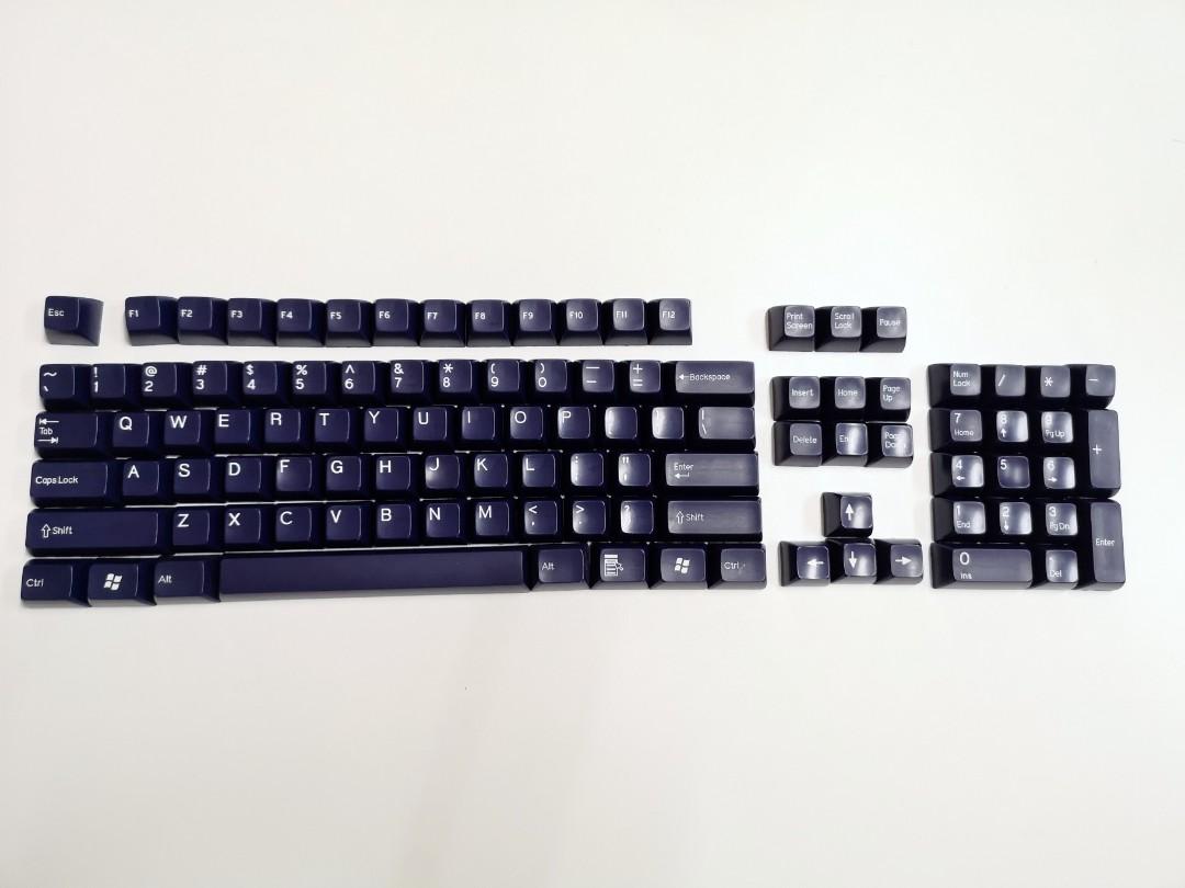 Filco SA Profile R3 keycaps Navy Blue, Doubleshot, by Signature ...