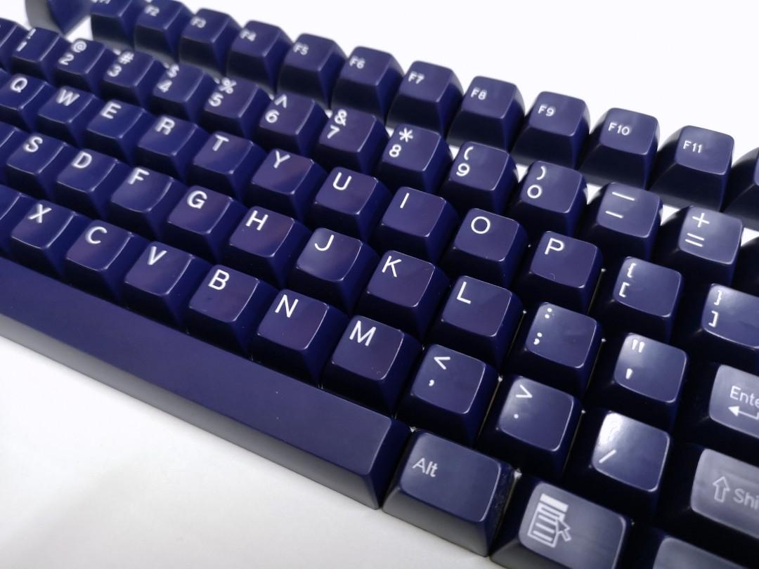 Filco SA Profile R3 keycaps Navy Blue, Doubleshot, by Signature ...