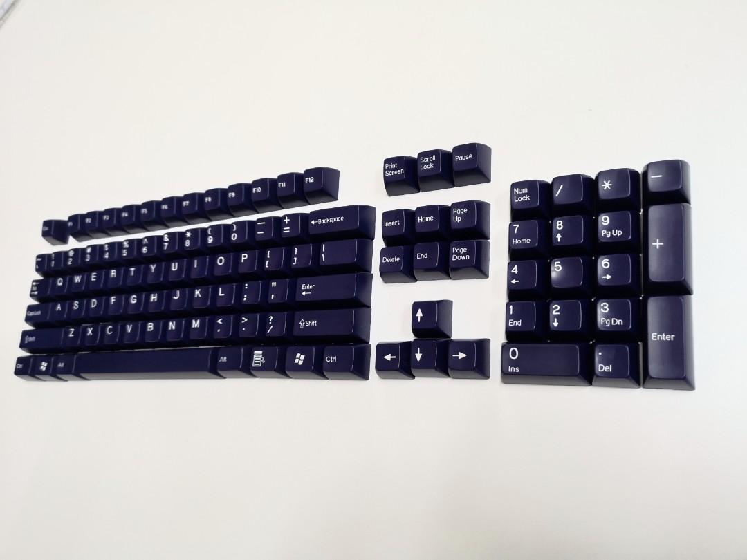 Filco SA Profile R3 keycaps Navy Blue, Doubleshot, by Signature ...