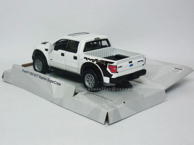 2013 Ford F-150 SVT Raptor SuperCrew 1/46 model - White, Hobbies & Toys ...