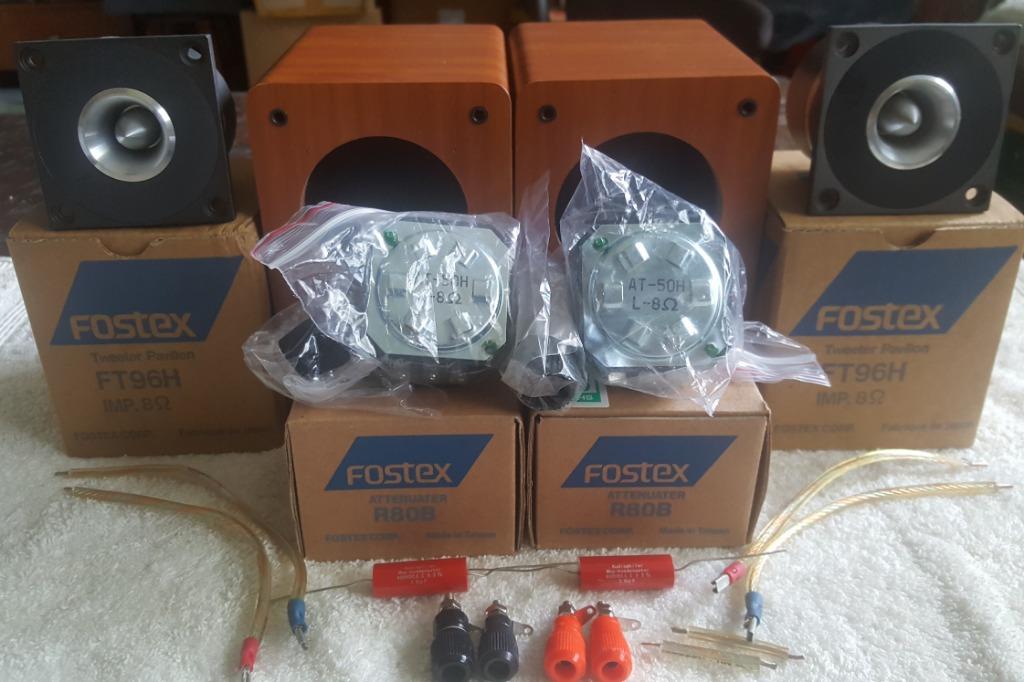 Fostex Super Tweeter FT96H with Fostex Attenuator R80B, Audio, Other ...