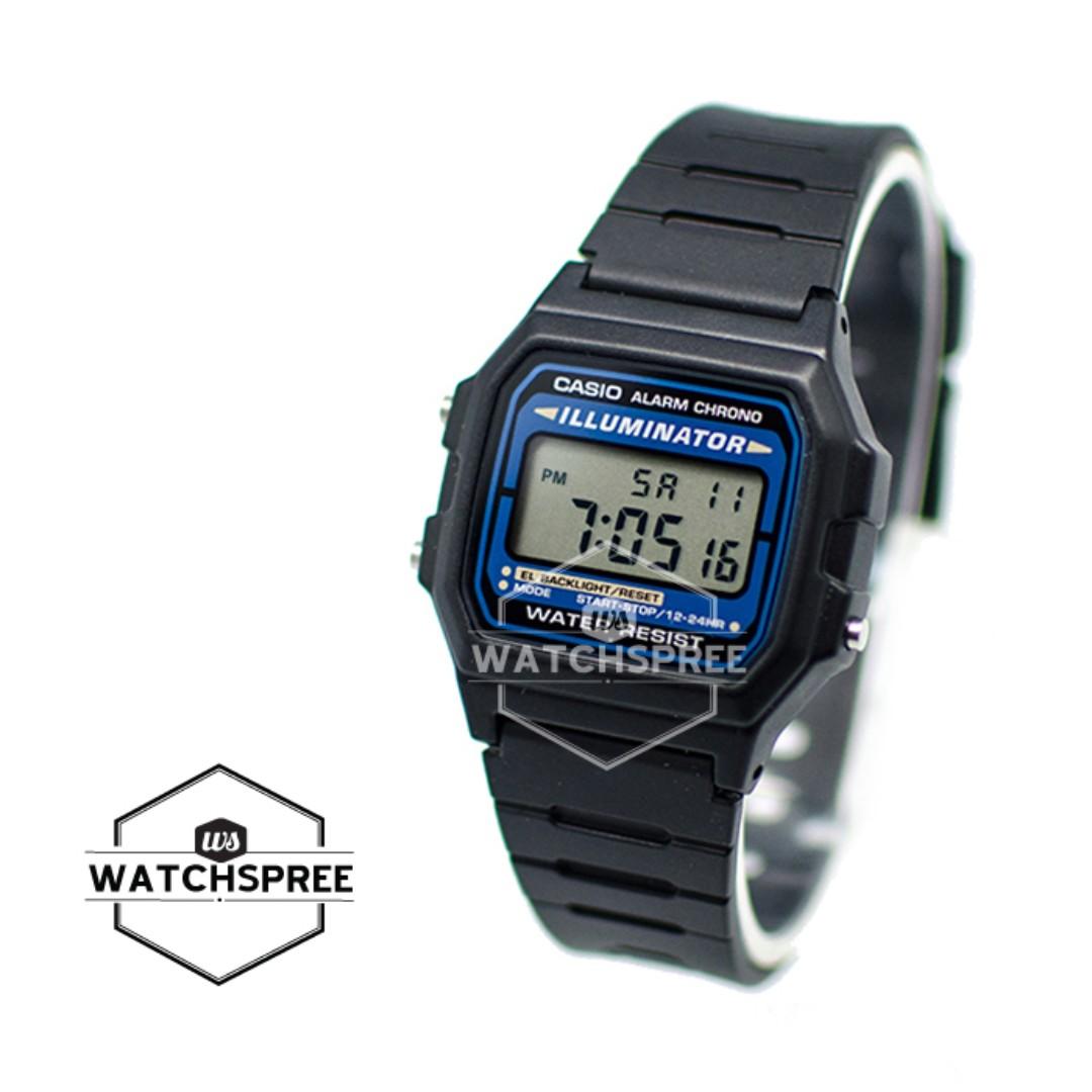 FREE DELIVERY *CASIO GENUINE* [F105W-1A] 100% Authentic with 1 Year ...