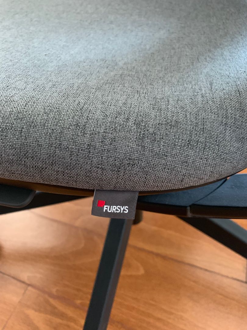 Fursys office chair and conference table, Furniture & Home Living ...