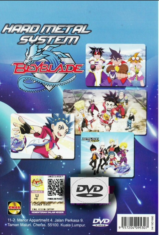 Hard Metal System BeyBlade Chinese Animation Series DVD, Hobbies & Toys ...