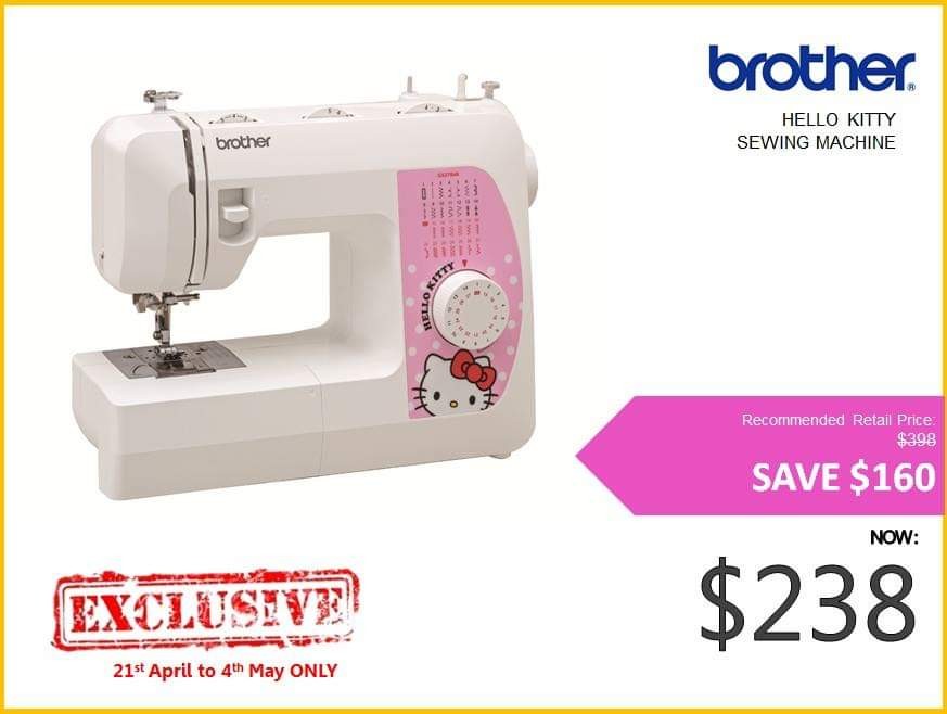 Hello kitty sewing machine, TV & Home Appliances, Washing Machines and ...