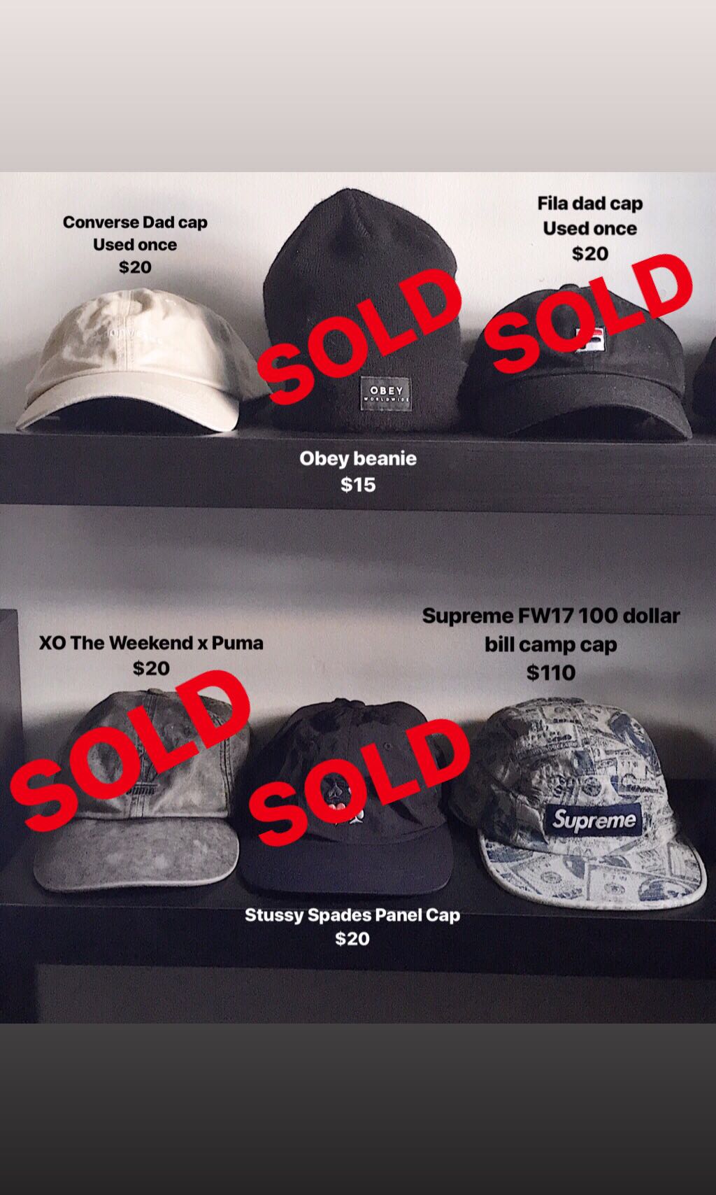 Hype Caps, Men's Fashion, Watches & Accessories, Caps & Hats on Carousell