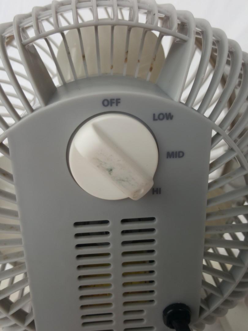 IFAN 8" TURBO FAN, DESK, TABLE FAN AIR CIRCULATOR WITH AIRFLOW (IF7408 ...