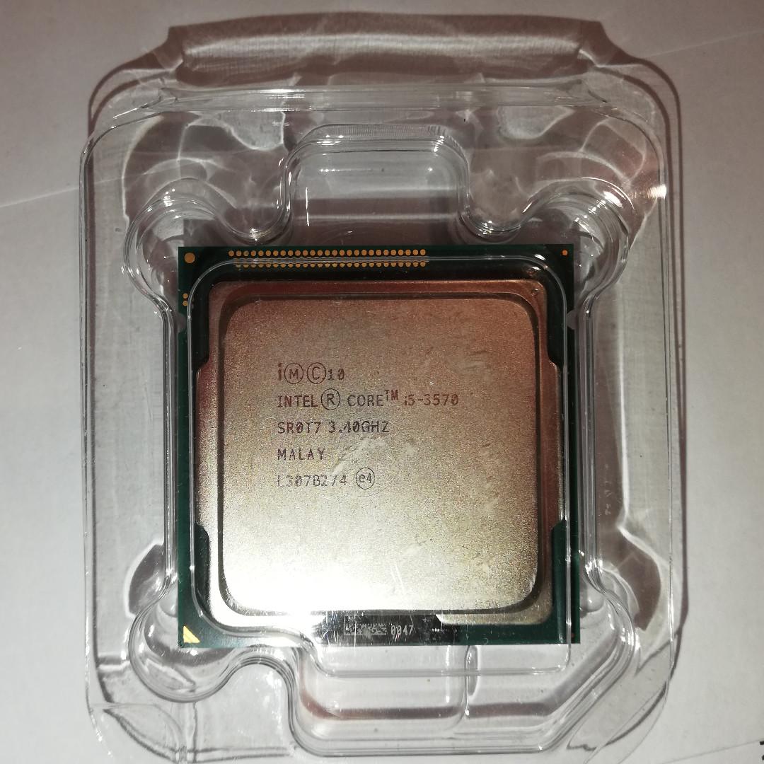 Intel i5 3570 CPU, Computers & Tech, Parts & Accessories, Computer ...