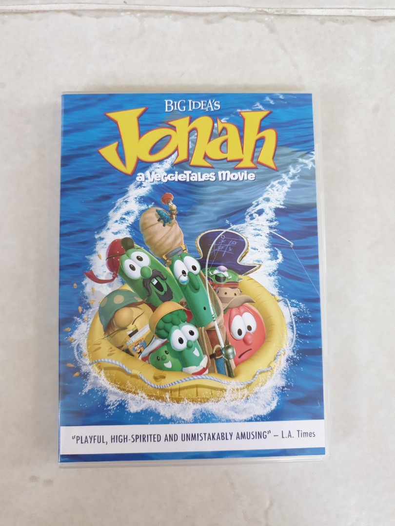 Jonah - a VeggieTales Movie, Hobbies & Toys, Music & Media, CDs & DVDs ...