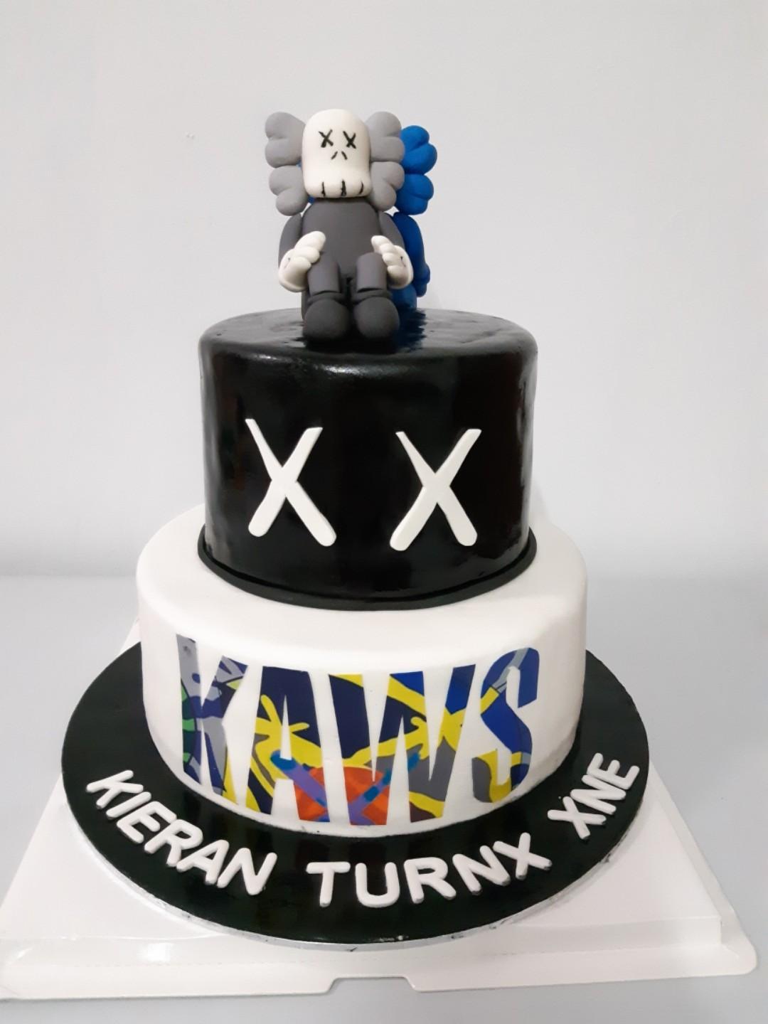 KAWS Cake, Food & Drinks, Homemade Bakes on Carousell