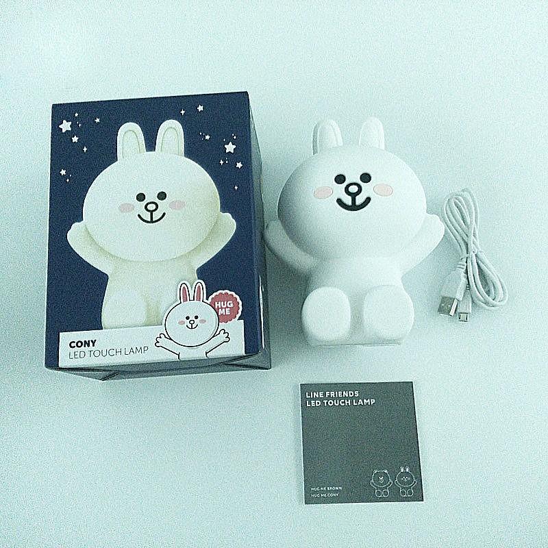 LINE Friends LED USB Night Light (Cony), Babies & Kids, Baby Nursery ...