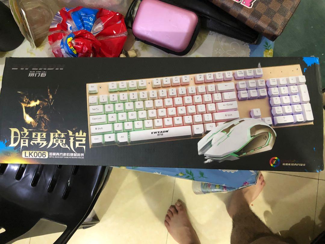 Logitech korean keyboard + gaming keyboard (free), Computers & Tech ...