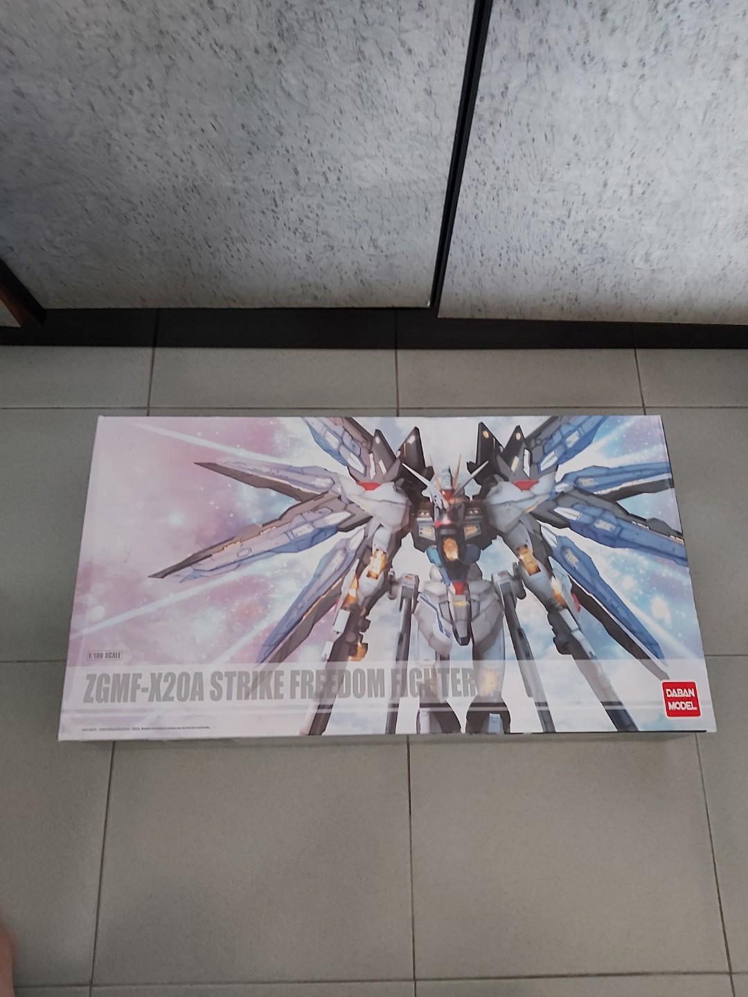 MB Strike Freedom Gundam, Hobbies & Toys, Toys & Games on Carousell