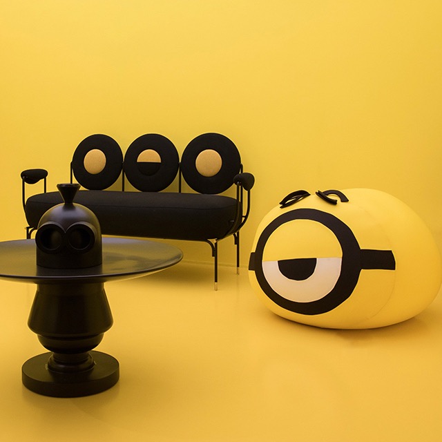 Minions Despicable Me Collection Sofa Coffee Table Beanbag, Furniture ...
