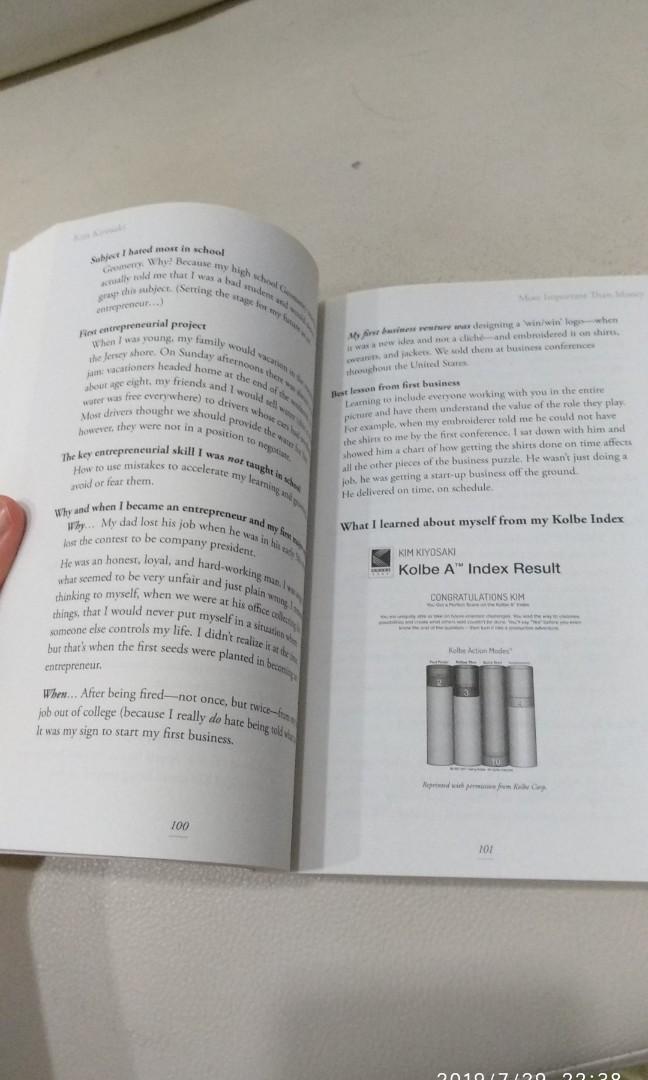 More Important Than Money Robert Kiyosaki Hobbies And Toys Books