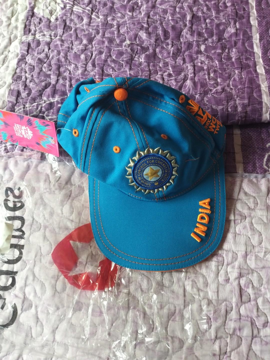 New Official India World Cup T20 2016 cap, Men's Fashion, Watches ...