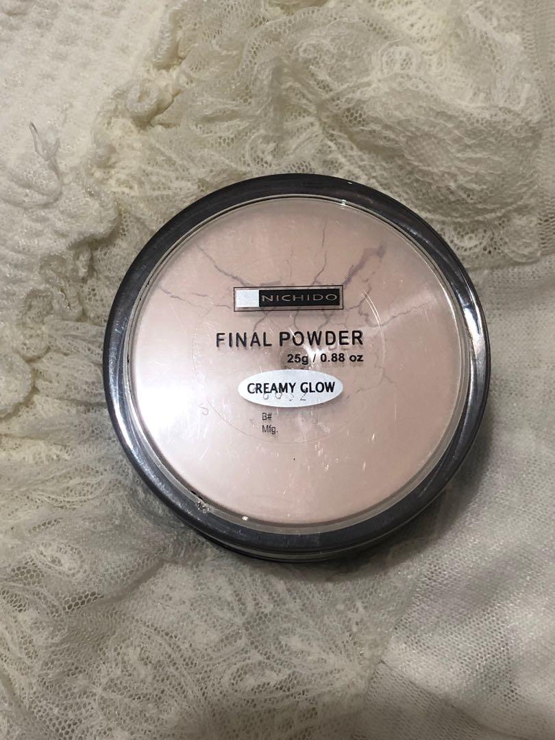 Nichido Final Powder in Creamy Glow, Beauty & Personal Care, Face, Face ...