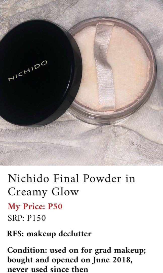 Nichido Final Powder in Creamy Glow, Beauty & Personal Care, Face, Face ...