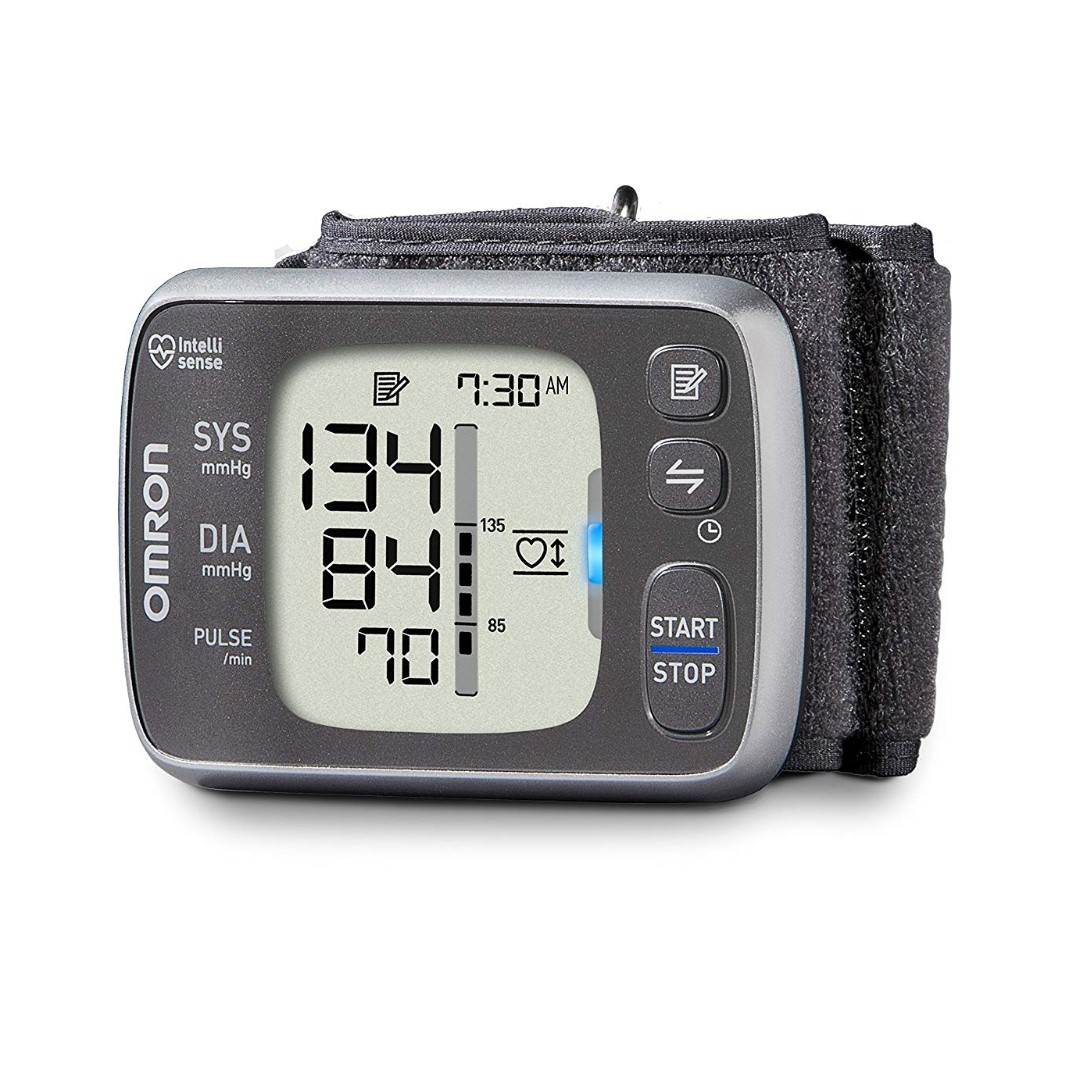 Omron 7 Series BP654 Wireless Wrist Blood Pressure Monitor; 100-Reading ...