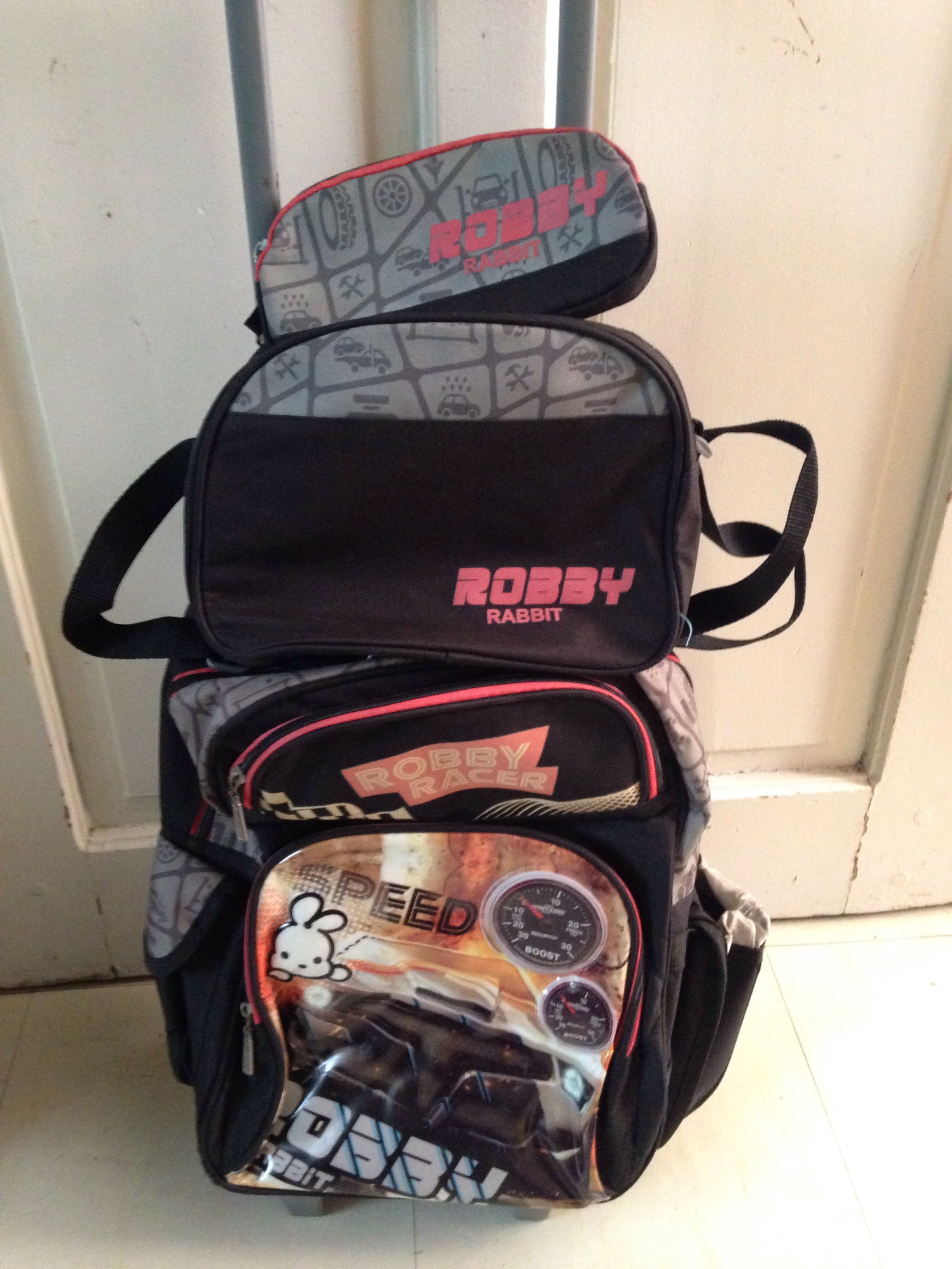 Original Robby Rabbit bag kinder to grade 2-3 ok, Babies & Kids, Babies ...