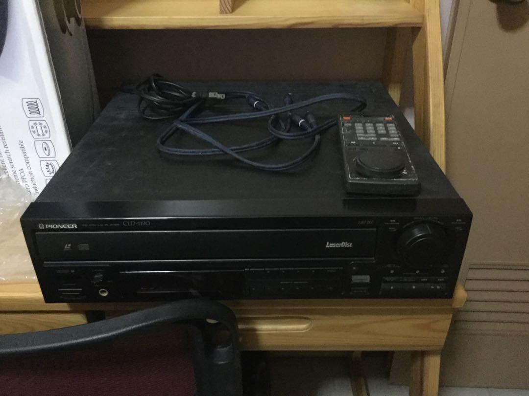 PIONEER LASER DISC PLAYER PLUS DISC MOVIES, TV & Home Appliances, TV ...