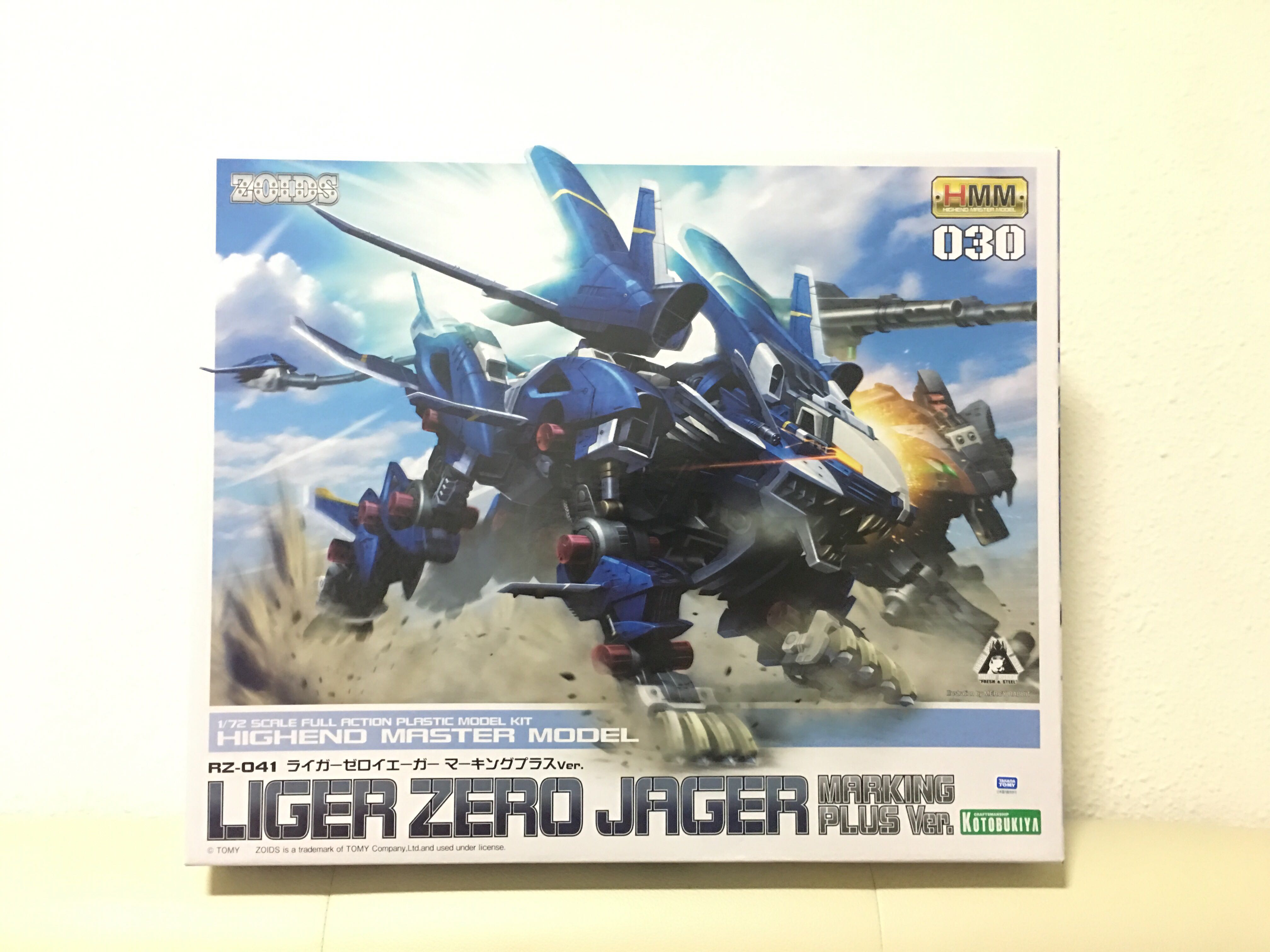 RZ-041 Liger Zero Jager Marking Plus Ver, Hobbies & Toys, Toys & Games ...