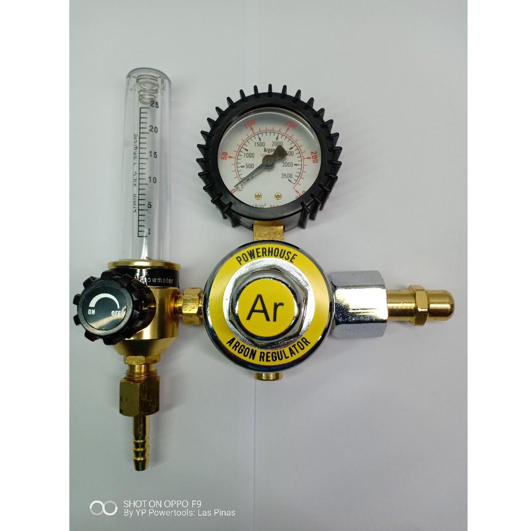 Powerhouse Gas Regulator EN ISO 2503 (Yellow Orange), Furniture & Home ...