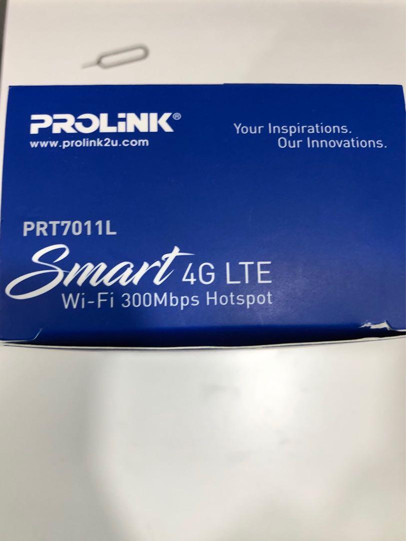 Prolink PRT7011L Smart 4G LTE WiFi Hotspot 300mbps, Computers & Tech ...