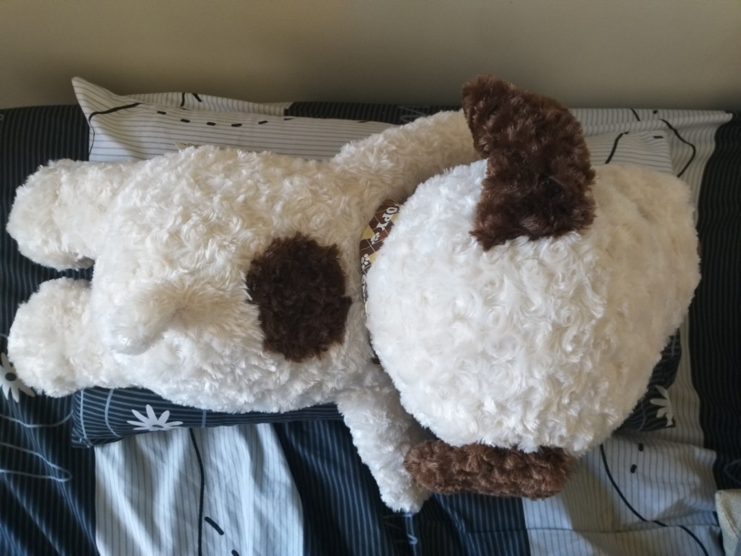 Rose Fur Beige/Brown Snoopy Plushie 60cm, Hobbies & Toys, Toys & Games ...