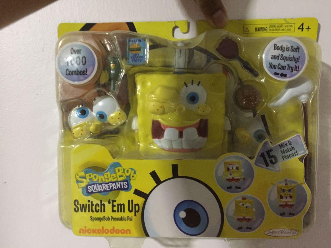 Spongebob Squarepants Nickelodeon Switch Em Up!, Hobbies & Toys, Toys ...