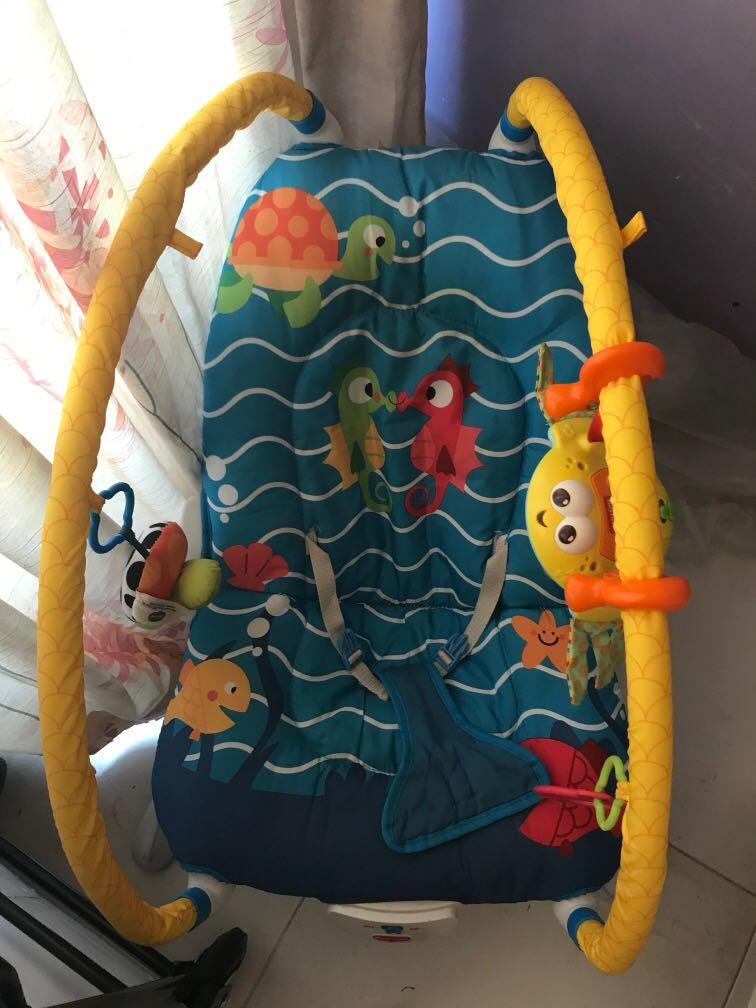 Tiny Love Gymini Bouncer Under the Sea, Babies & Kids, Infant Playtime ...