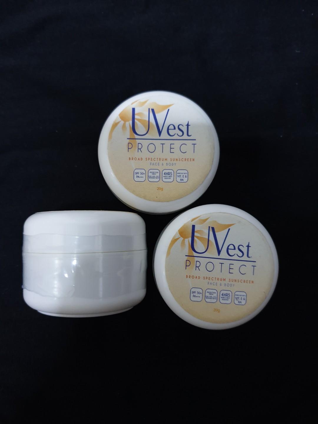 UVest Protect Sunscreen, Beauty & Personal Care, Face, Face Care on ...