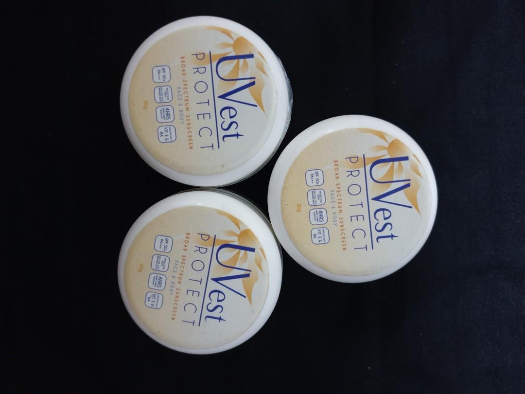 UVest Protect Sunscreen, Beauty & Personal Care, Face, Face Care on ...