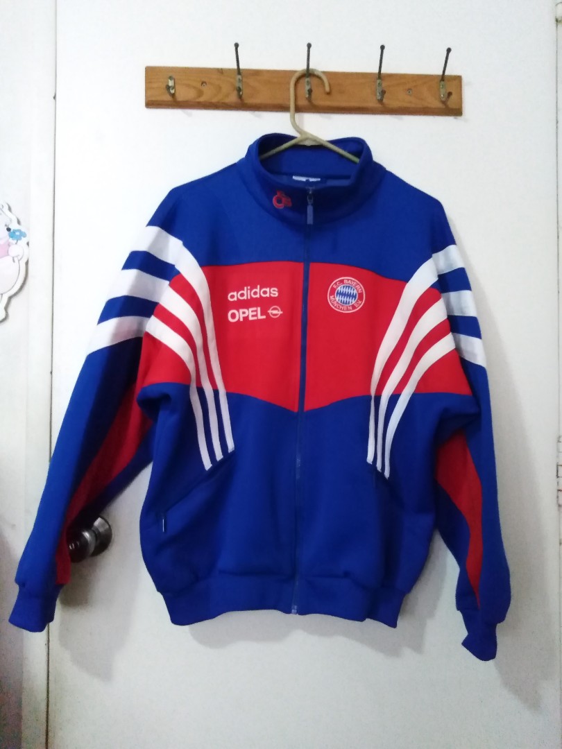 Vintage Bayern Munich Track Jacket (1995), Men's Fashion, Tops & Sets ...