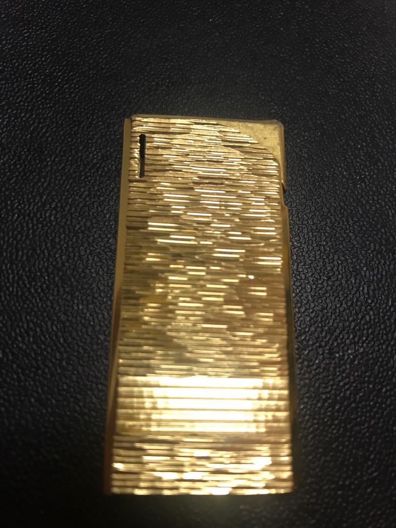 Vintage Gold Plated WIN Lighter Japan, Women's Fashion, Jewelry ...