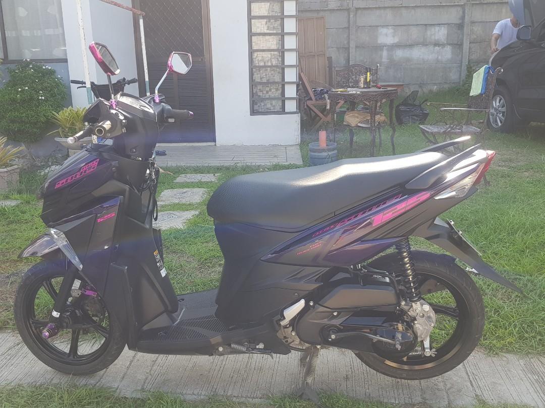 Yamaha Mio Soul i 125 purple, Motorbikes, Motorbikes for Sale on Carousell