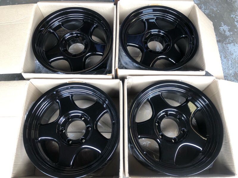 17x9 Rota Trail R Yamaha Black neg -10 offset 6Holes pcd 139, Car Parts & Accessories, Mags and ...