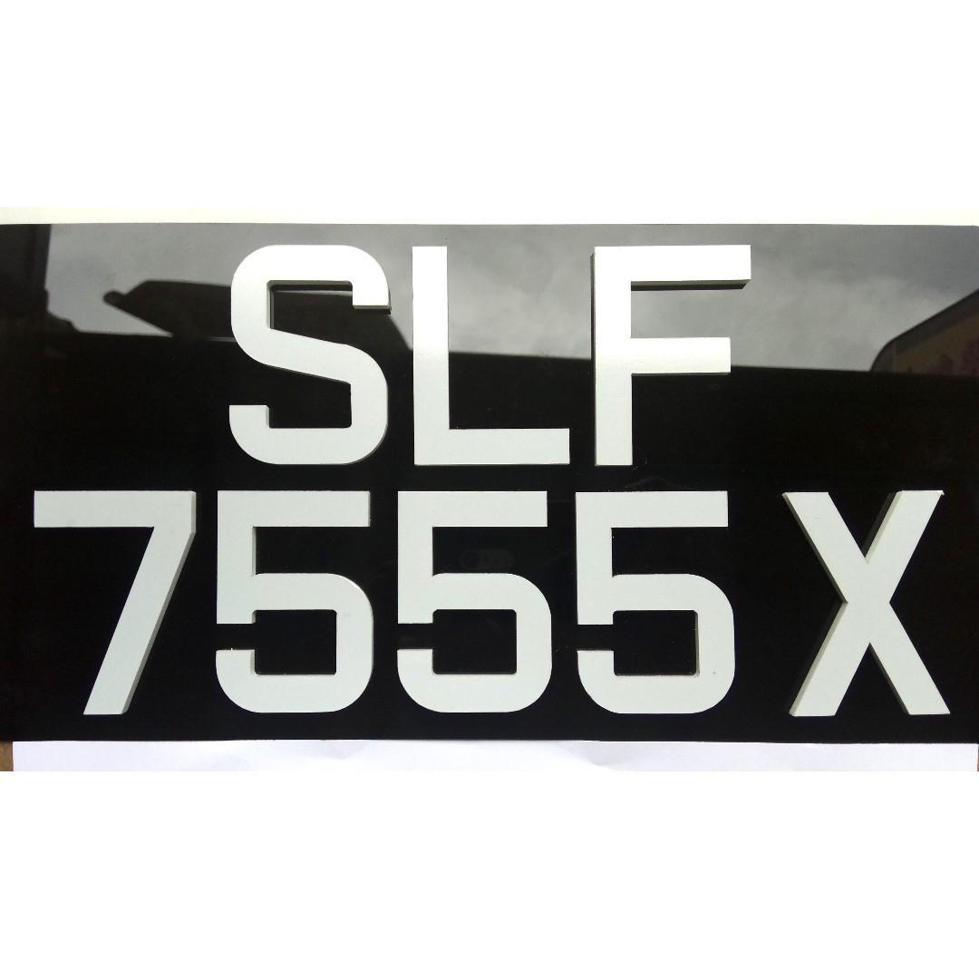 3D REFLECTIVE ACRYLIC LASER CUT - LTA COMPLIANCE CAR PLATES ( PICTURES ...